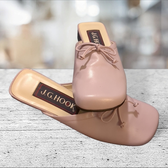 j.g. hook | Shoes | Jg Hook Light Purple Vintage Leather Slip On Dress ...